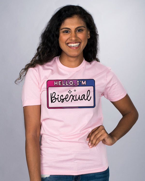 Hello I'm Bisexual Shirt - Femfetti