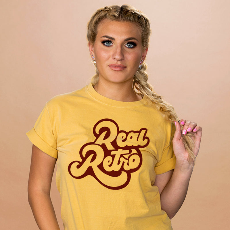 Real Retro Shirt - Trendy, Retro, Vintage, Fashion, Style - Femfetti